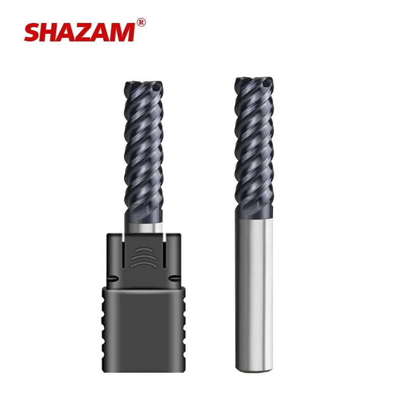 SHAZAM-HRC80-Tungsten-Steel-Carbide-Unequal-Spiral-4-Flute-End-Mill ...