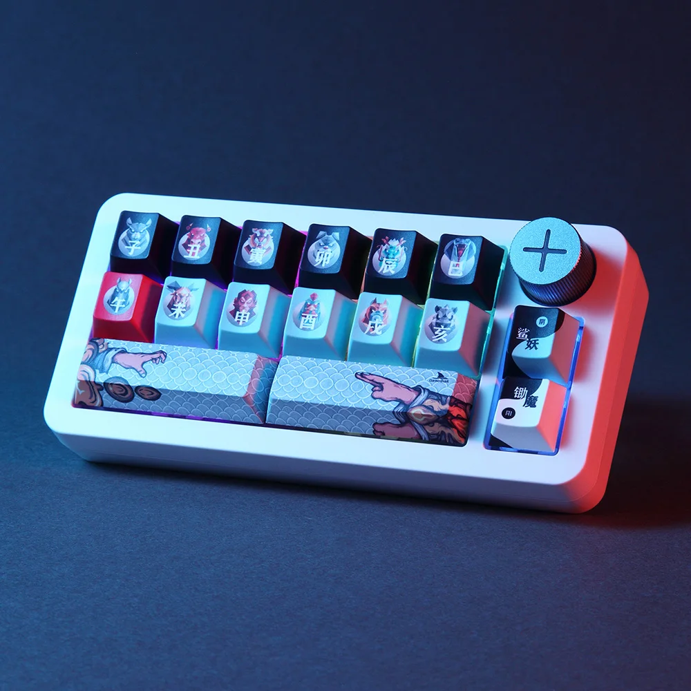 16-Key-Programmable-Mini-Keyboard-Tri-mode-2-4G-BT-Wired-Mechanical ...