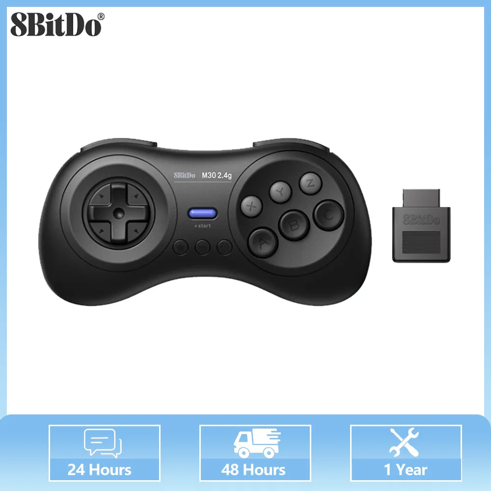 8BitDo-M30-2-4G-Controller-Support-For-SEGA-Genesis-Mega-Drive-And ...