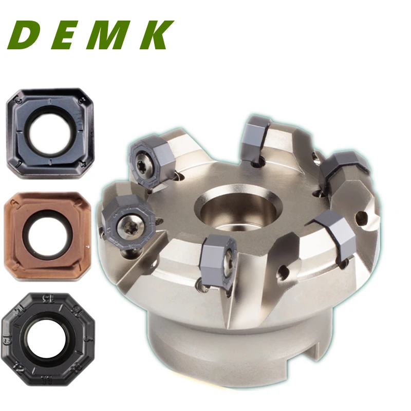 Sof45 50 63 80 Double-sided Roughing 45 Degree Face Milling Cutter Head ...