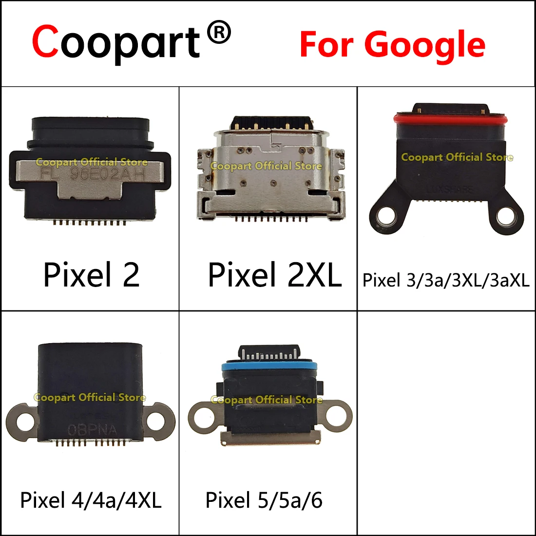 USB Dock Connector Charging Jack Charger Port Type C Socket Contact ...