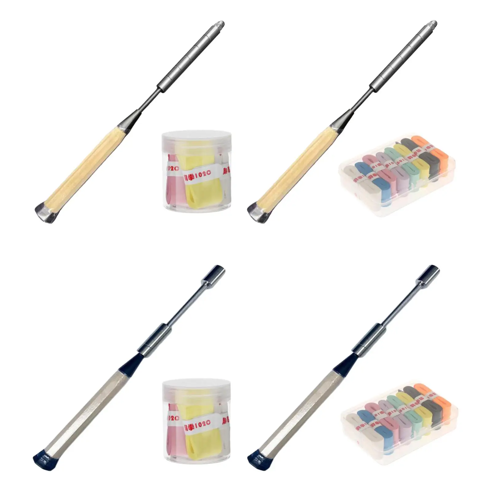 Badminton-Racket-Swing-Trainer-Finger-Arm-Power-Practice-Portable ...