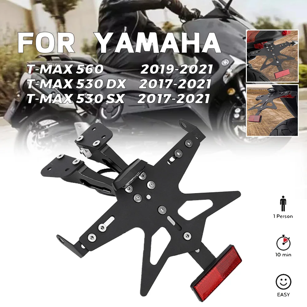 For-YAMAHA-TMAX560-TMAX530-Tmax-560-530-DX-Motorcycle-Rear-License ...