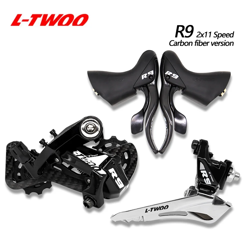 LTWOO-R9-2x11-Speed-Carbon-Fibre-Bicycle-Derailleurs-Groupset-Front ...