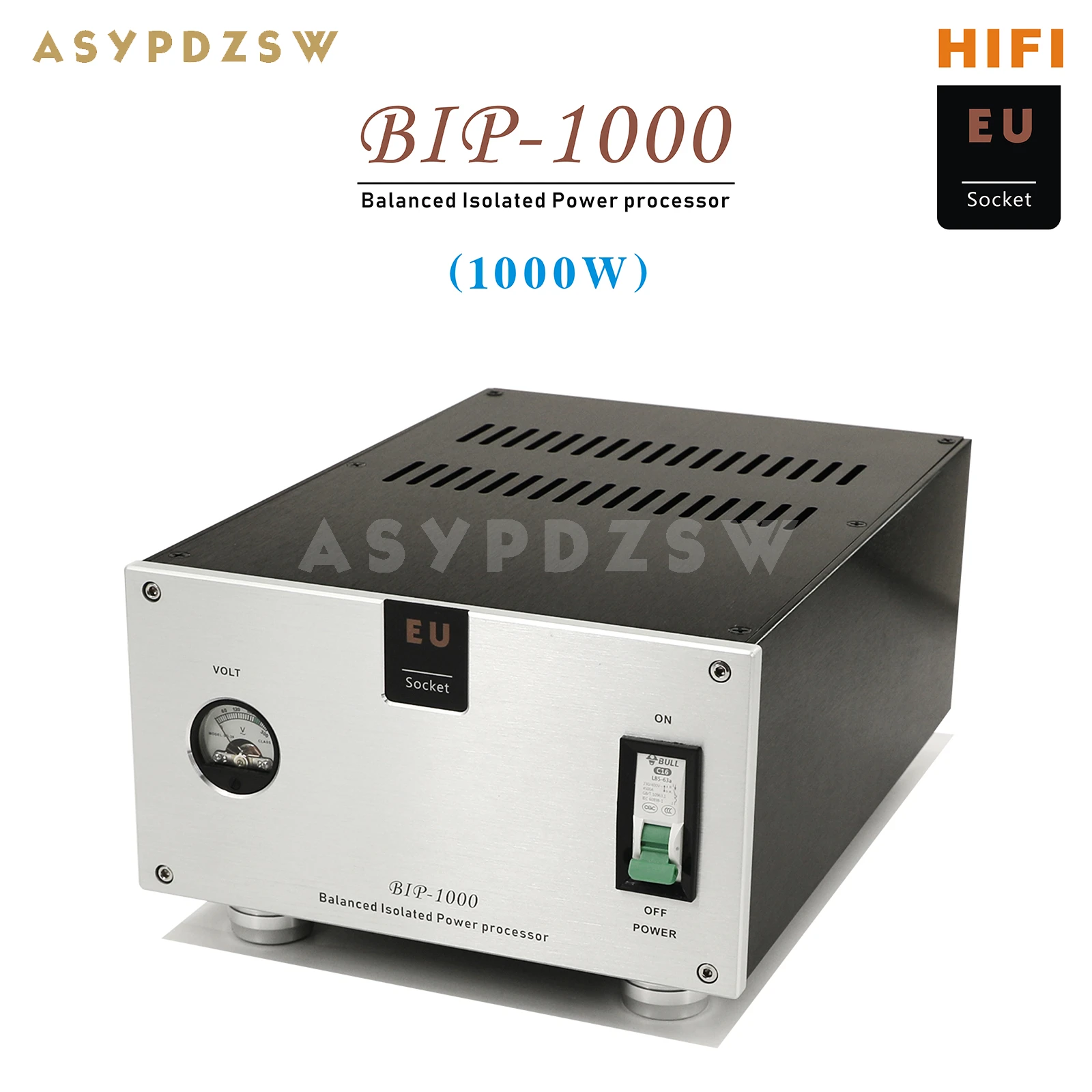 BIP-1000-3-Seats-EU-Socket-HIFI-1000VA-Toroidal-Balanced-isolation ...