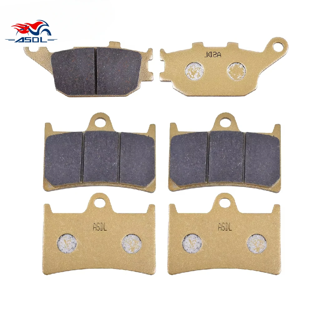 Front Rear Brake Pads For YAMAHA MT-07 700 Moto Cage 2015 2016 2017 ...
