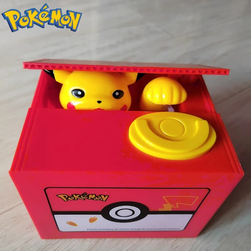 Piggy-Bank-Pikachu-Pokemon-Anime-Electronic-Money-Box-Steal-Coin-Action ...
