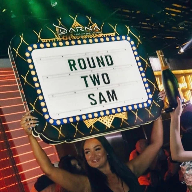 Happy Birthday In Nightclub