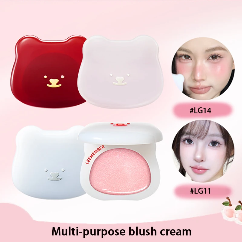 LEEMEMBER Hydrating Blush Multi-Use Balm Blush Monochrome Shimmer ...