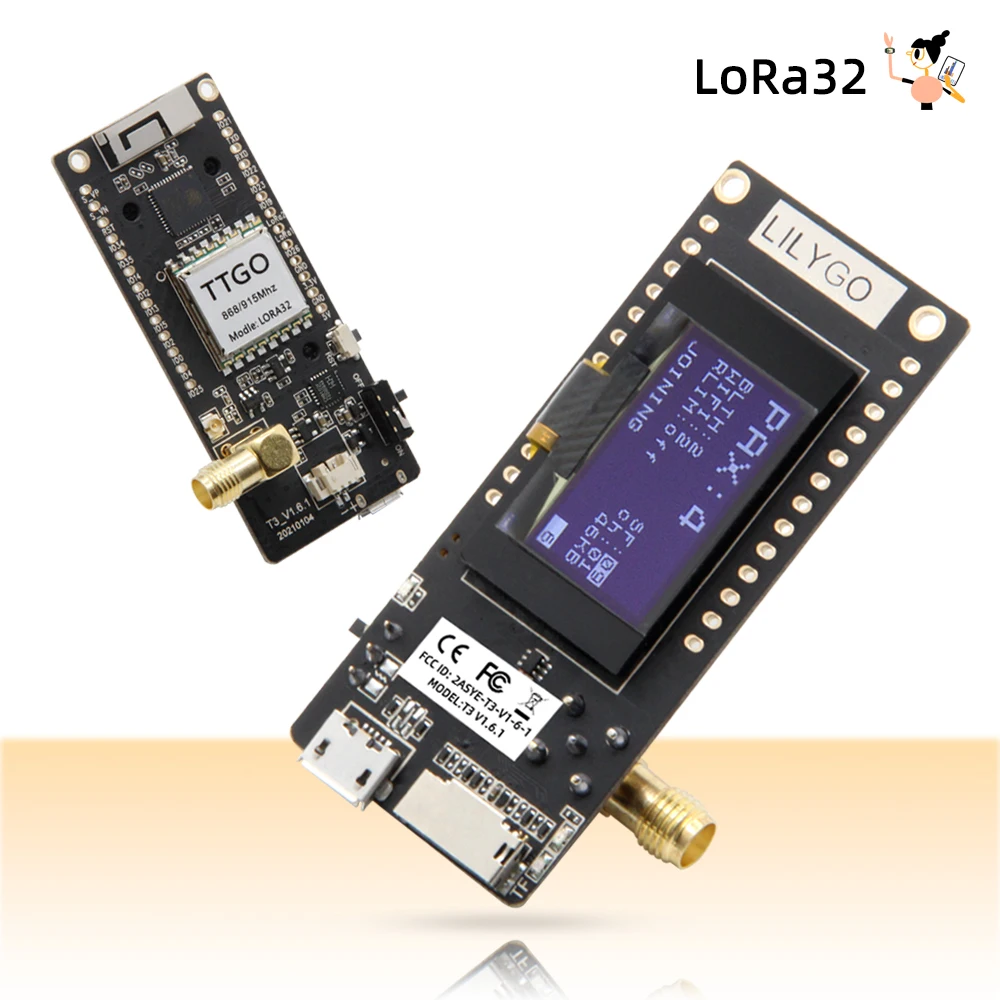 Ttgo Lora32 Sx1276 Esp32 | Ttgo Lora32 V2.0 Esp32 Oled | Ttgo Lora32 Sx1276 Oled - Circuits ...