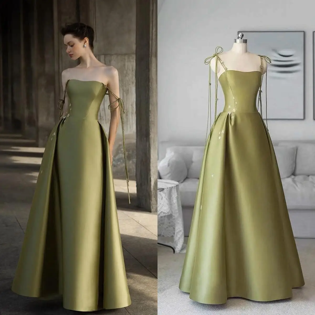 Elegant Vintage Prom Dress
