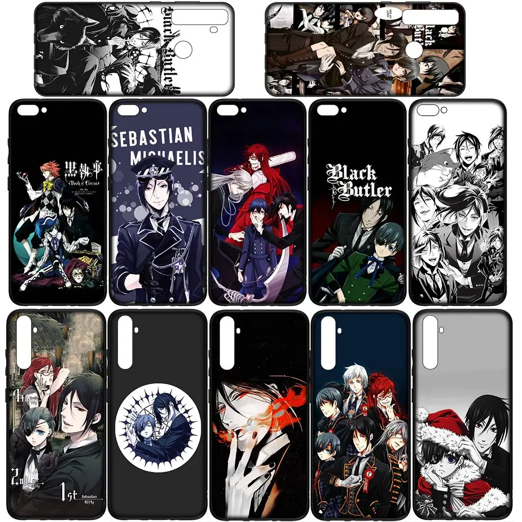 Anime Black Butler Poster TPU Case for Huawei Y7A Y6P Y5P Y6 Y7 Y9 ...