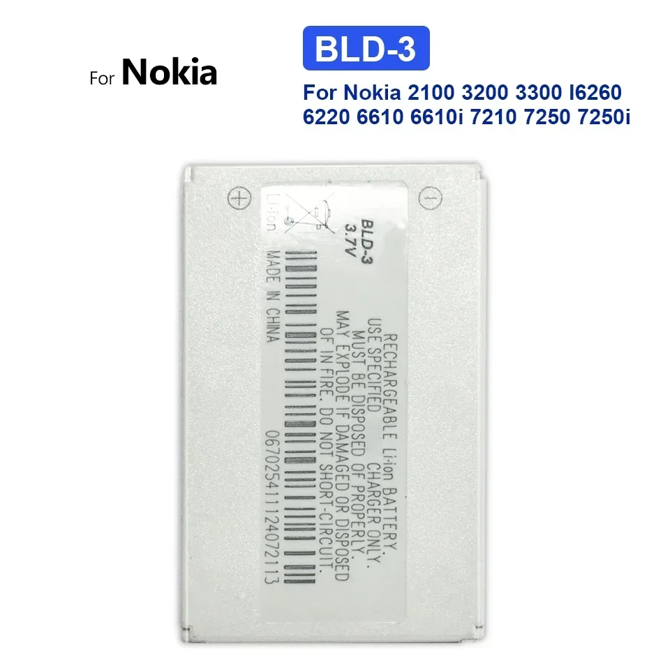 BLD-3-Battery-for-Nokia-7210-3300-2100-6220-6200-6610-7250-I6260-6610i ...