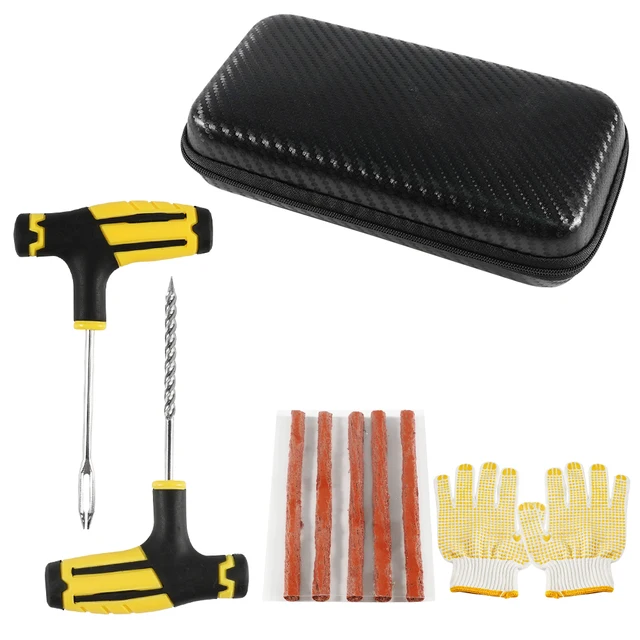 Auto Tire Repair Kit Heavy Duty Tubeless Tire Car Van Motorcycle ...