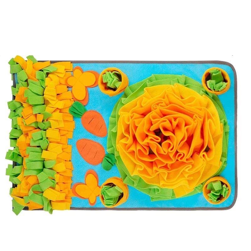 Pet Snuffle Feeding Mat Dog Interactive Puzzle Toy Slow Feeder Large ...