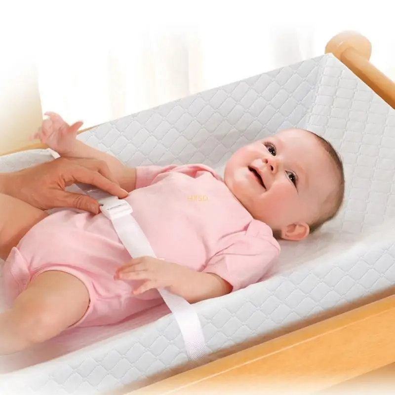 Baby Essential Baby Diaper Changing Table Pad with Fastening Strap ...