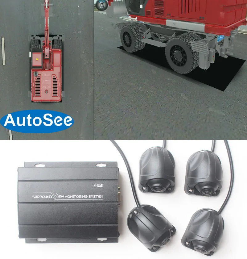 Excavator-Digger-360-degree-camera-Birds-eye-3D-surround-view-Panoramic ...