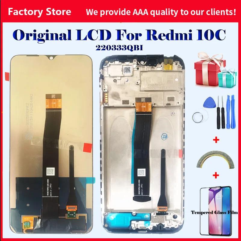 Original-6-71-For-Xiaomi-Redmi-10C-220333QBI-LCD-Display-Touch-Panel ...