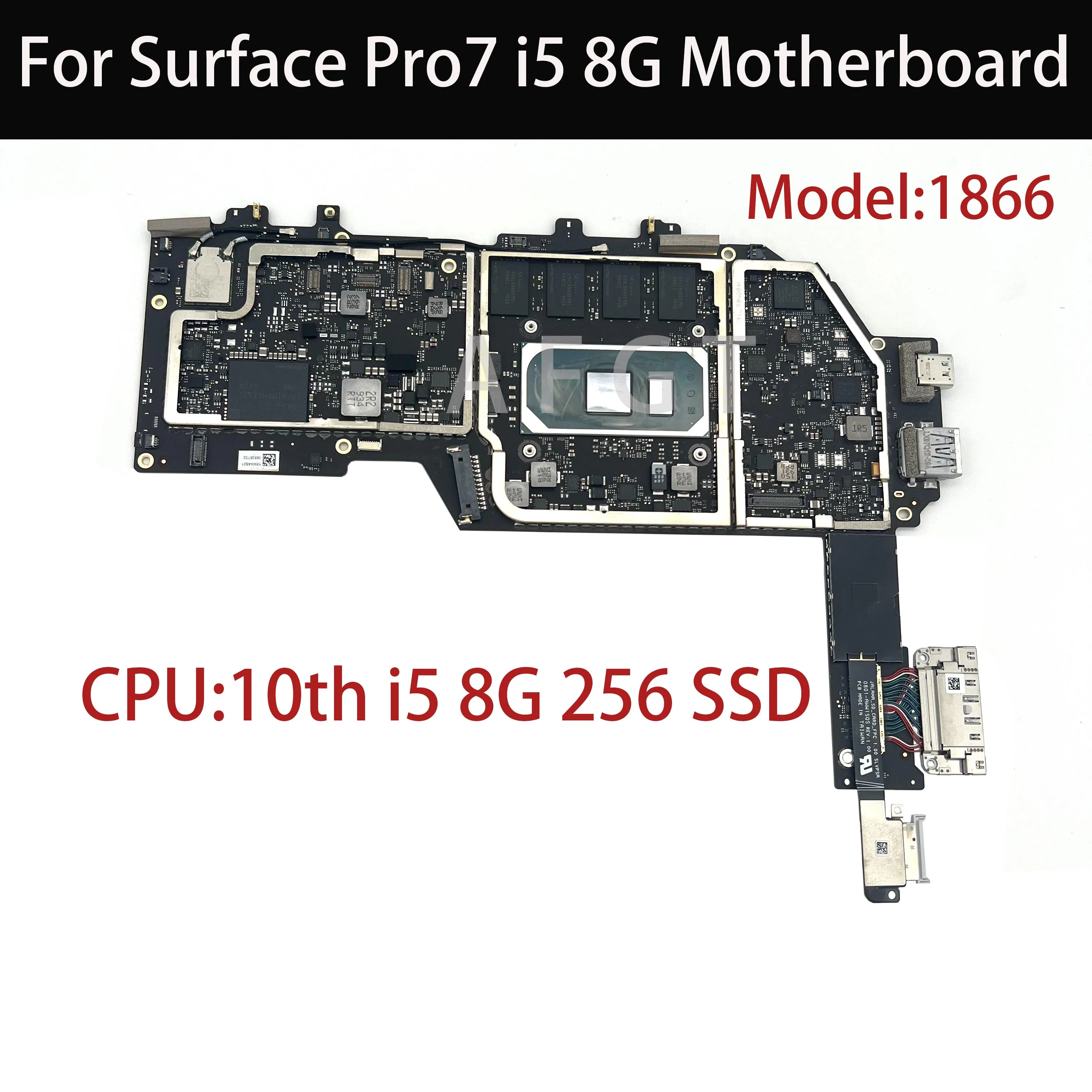 Original-Logic-Board-For-Microsoft-Surface-Pro7-1866-Tablet-Computer-Motherboard-10th-CPU-i5-8G ...
