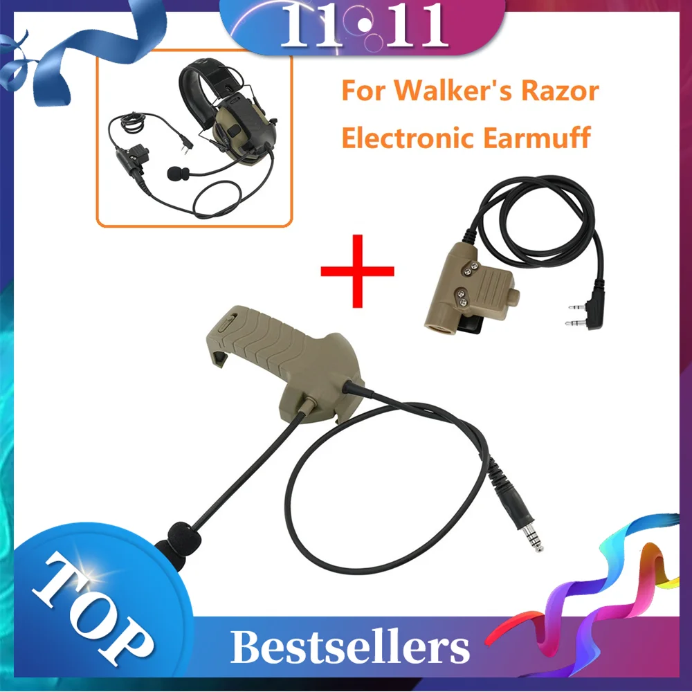 External-Mic-Kit-for-Walker-s-Razor-Electronic-Earmuffs-Tactical ...