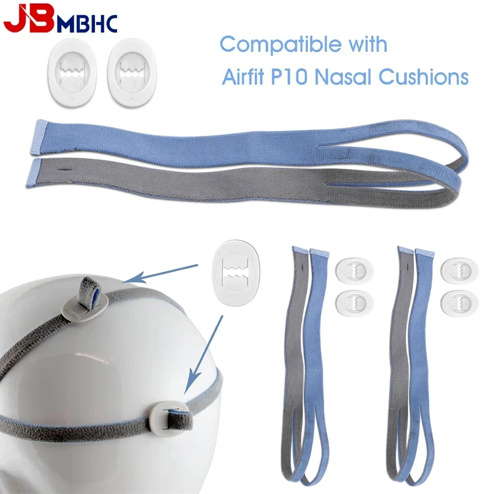 AirFit P10 CPAP Headgear Replacement - 1-3PC Soft CPAP Headband Straps ...