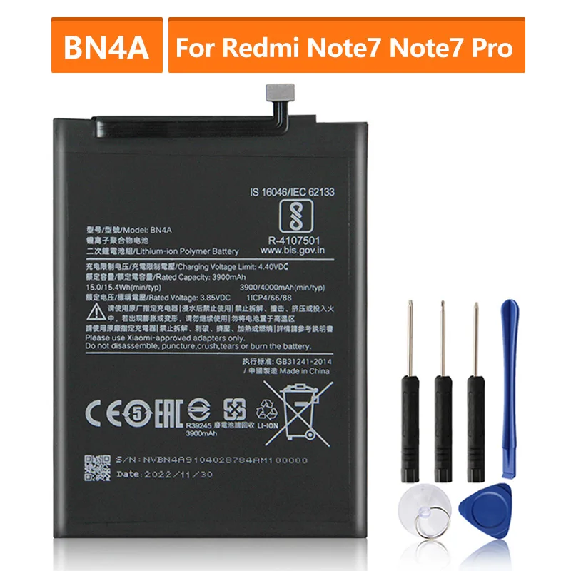 Bater-a-de-repuesto-para-Xiaomi-Redmi-Note-7-Pro-M1901F7C-BN4A-bater-a ...