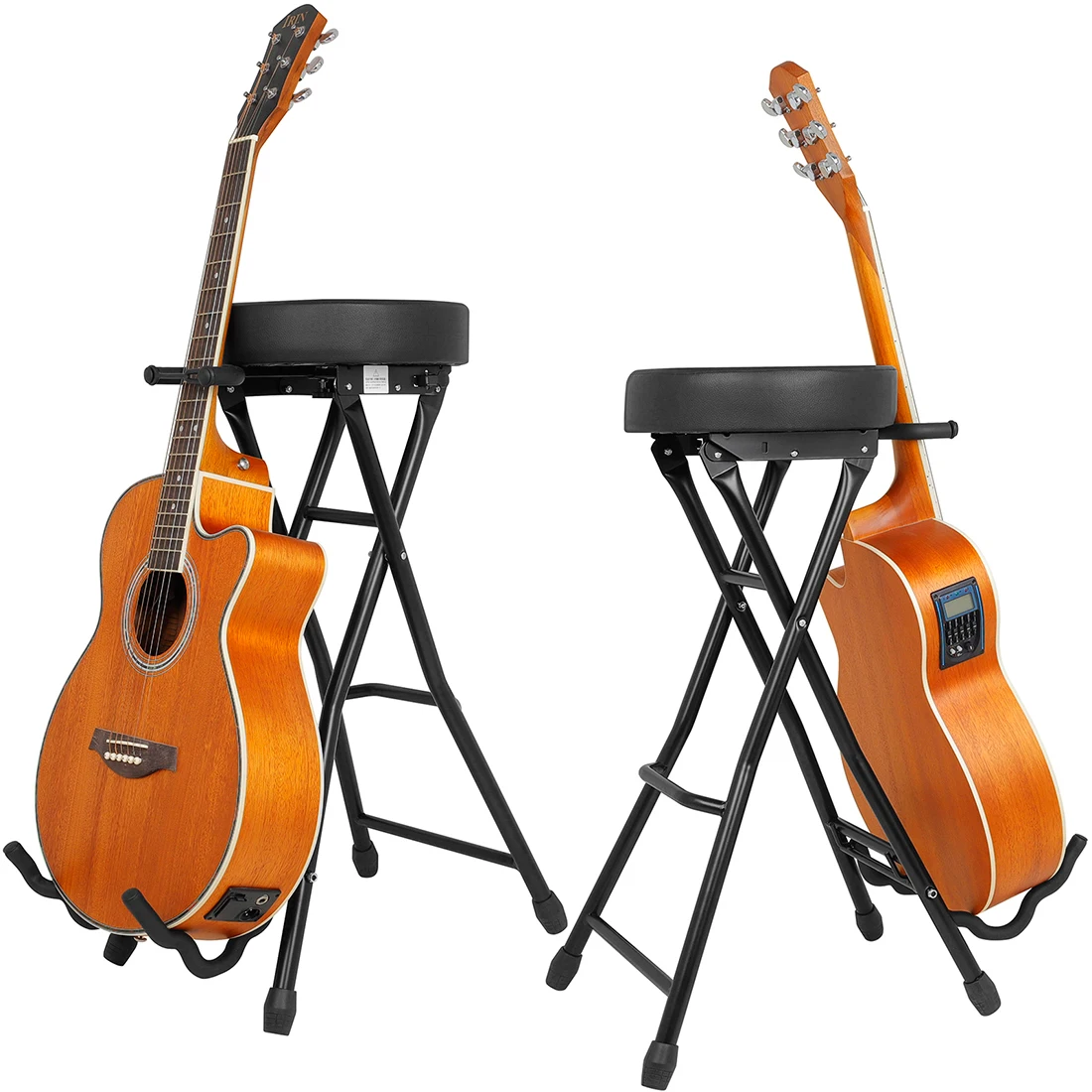 Guitar-Foot-Stool-Performance-Guitar-Bass-Stand-Chair-Foldable ...