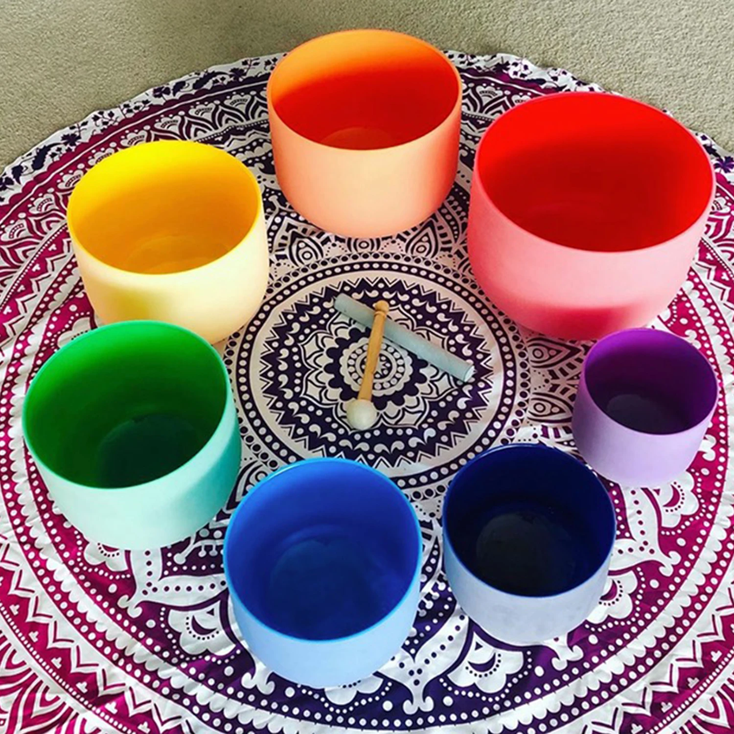 Hye-eun-6-12-Inch-Crystal-Singing-Bowl-Colored-Frosted-Quartz-Set-of ...