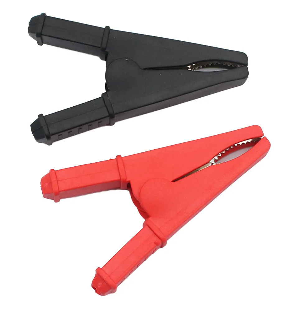 Pinzas-de-cocodrilo-aislantes-pinzas-de-plomo-de-prueba-de-bater-a-50A ...