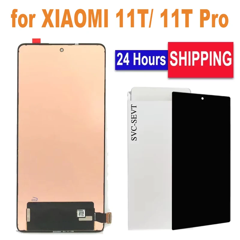 Original Screen For Xiaomi 11T Pro LCD 2107113SG Display Screen Touch ...