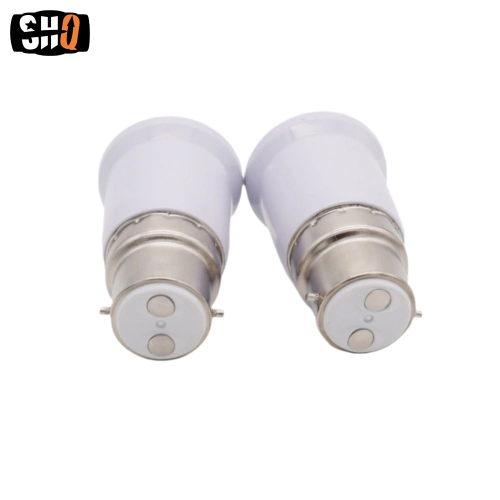Light-Bulb-Adaptor-Bayonet-B22-To-E27-Lamp-Converter-Holder-Light ...