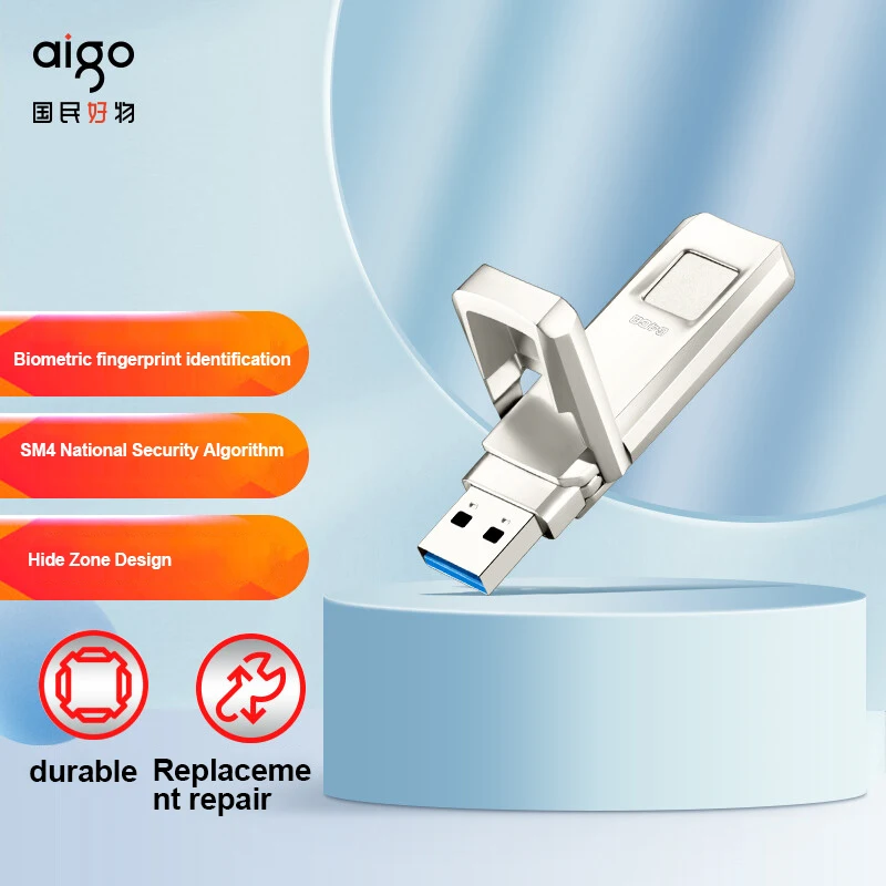 Aigo usb3.0 sm4 algoritmo de segurança nacional criptografia de ...