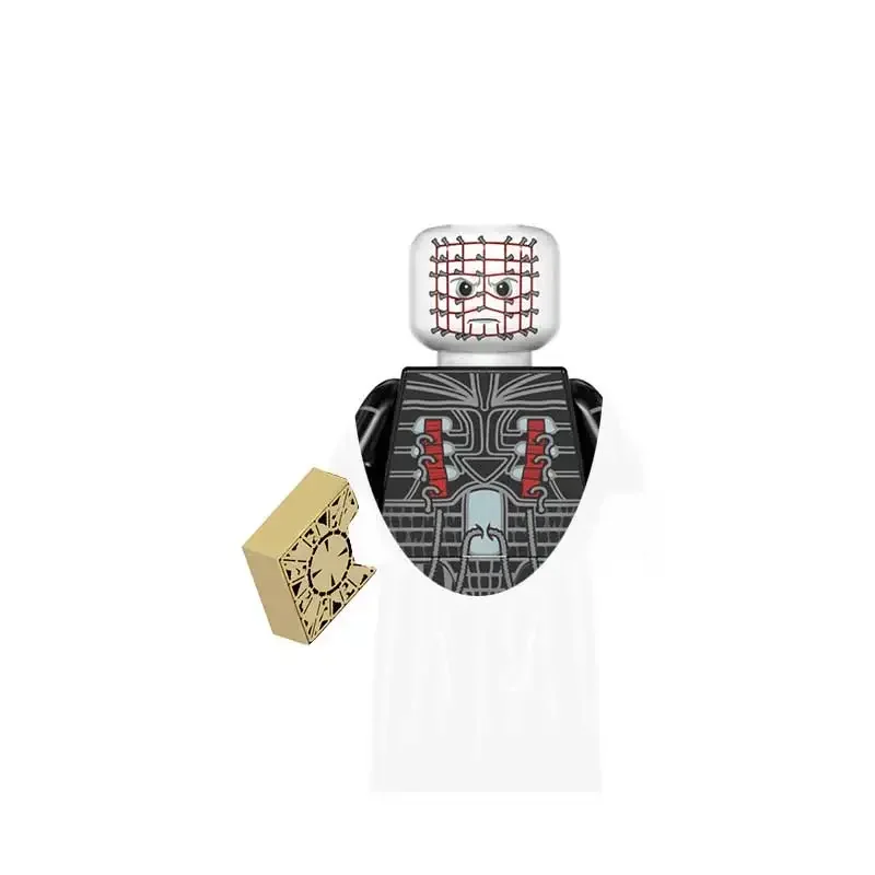 Halloween Horror Movie Series Building Blocks The Shining Silent Hill Bricks Jack Pyramid Head ...