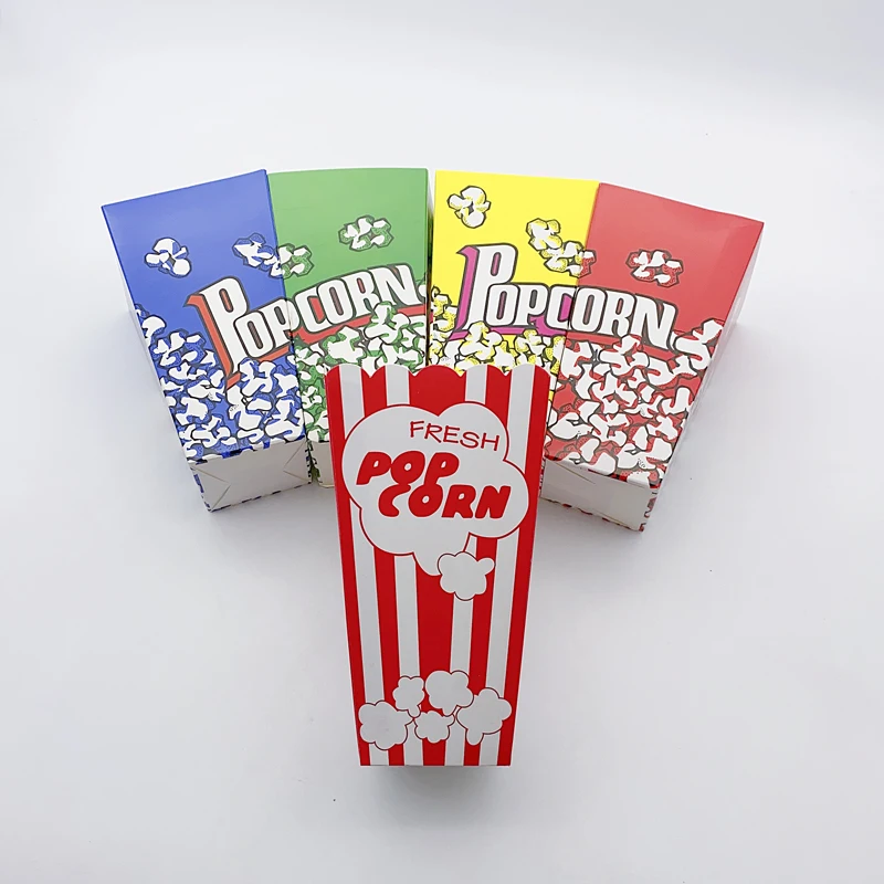 Popcorn Box Blue