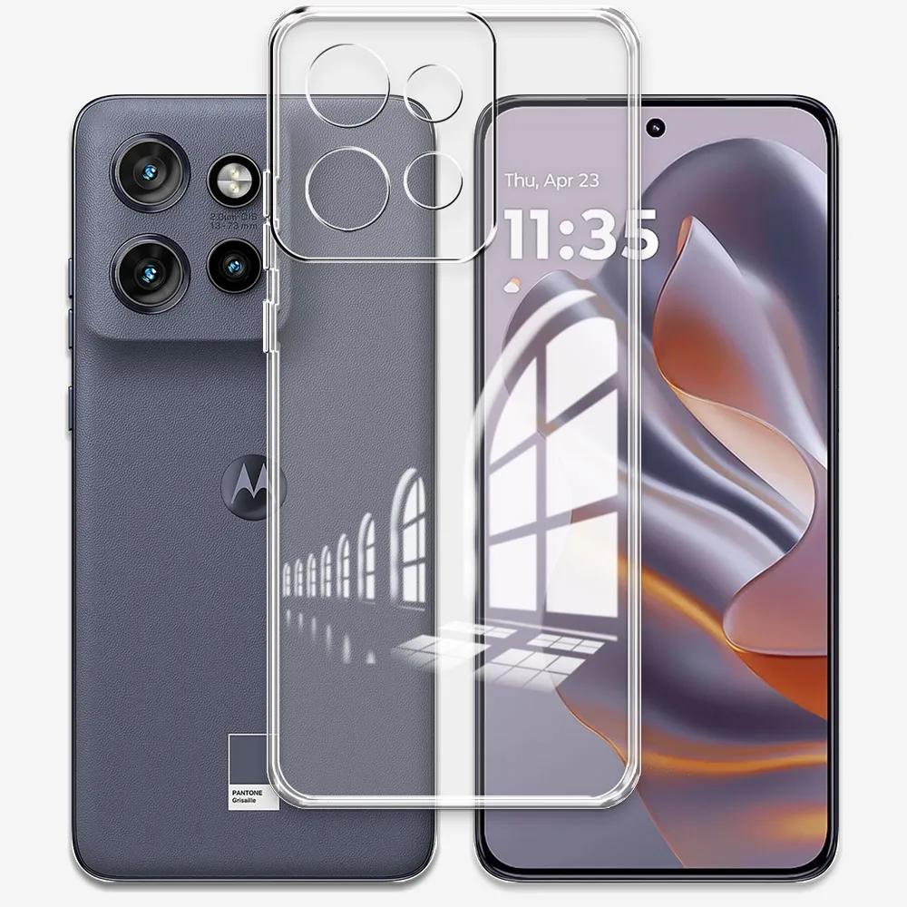 For Moto Edge 50 Neo S50 Case Clear Fashion Soft Silicone Phone Case ...