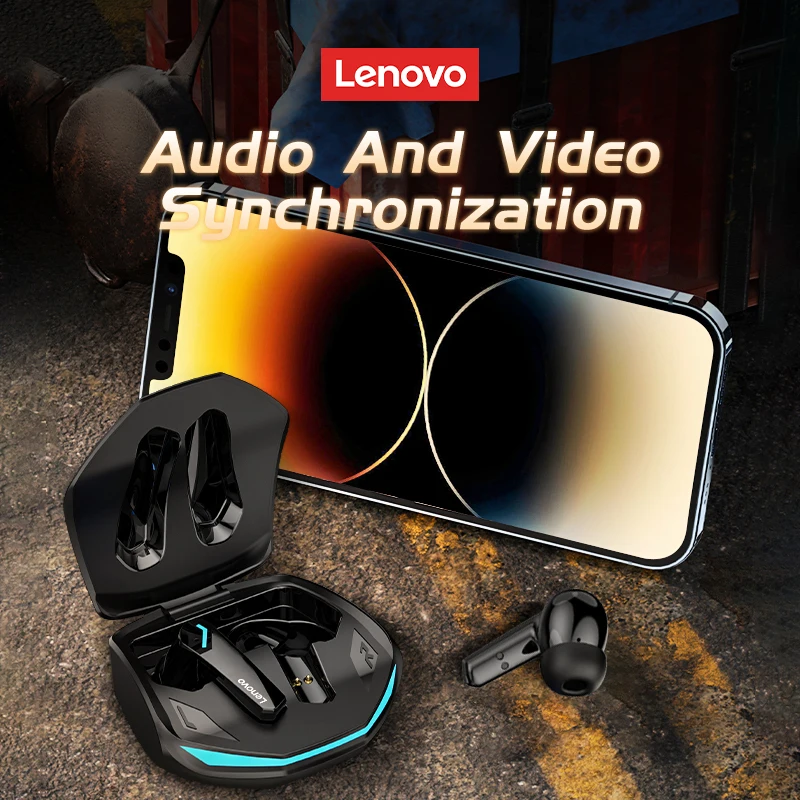 Lenovo-auriculares-inal-mbricos-GM2-Pro-aud-fonos-originales-de-baja-latencia-modo-Dual-de ...