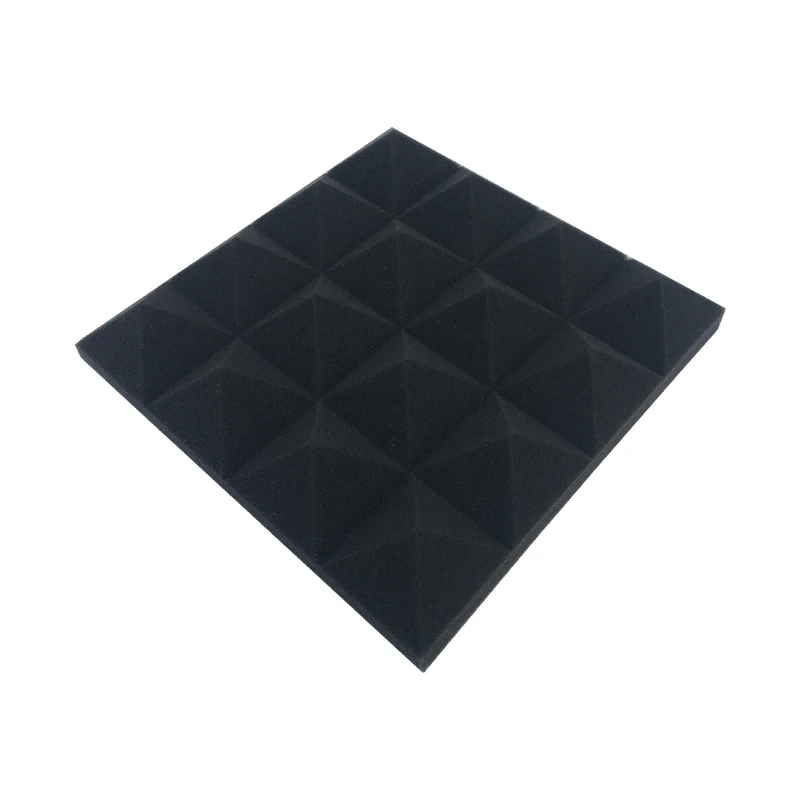 25x25x5cm-Acoustic-Foam-Soundproof-Pyramid-Studio-Absorption-Sound ...