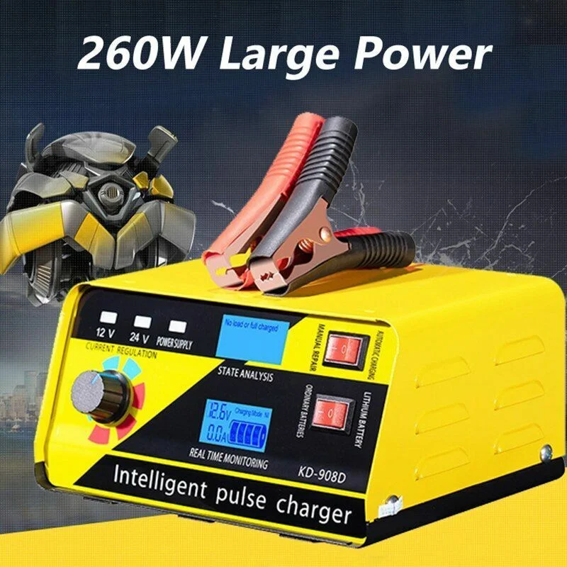 12V24V-Battery-Smart-Chager-260-High-Power-Intelligent-Repair-Charger ...
