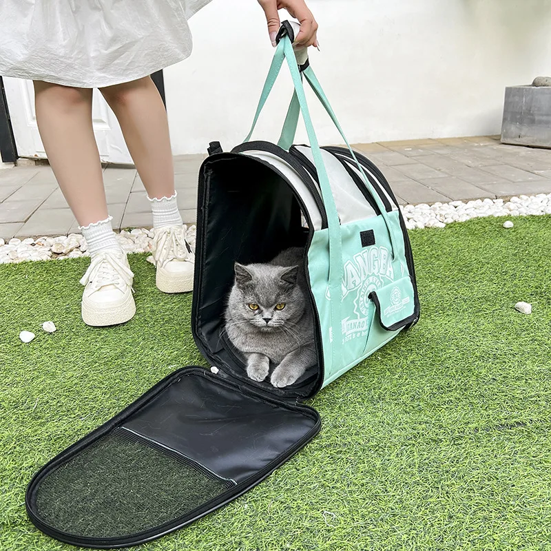 New-Pet-Backpack-Cat-Carrier-Bagsfashion-Simple-Color-Contrast-Pet-Bag ...