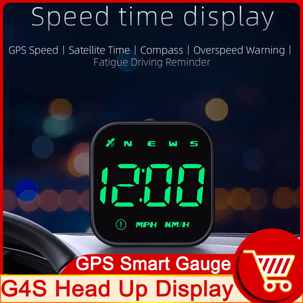 AD-G4S-Head-Up-Display-LED-Auto-Speedometer-Smart-Digital-Time-Compass ...