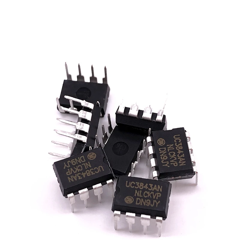 (10pcs) UC3843AN DIP-8 UC3843 DIP8 UC3843N UC3483A UC3843B HIGH ...