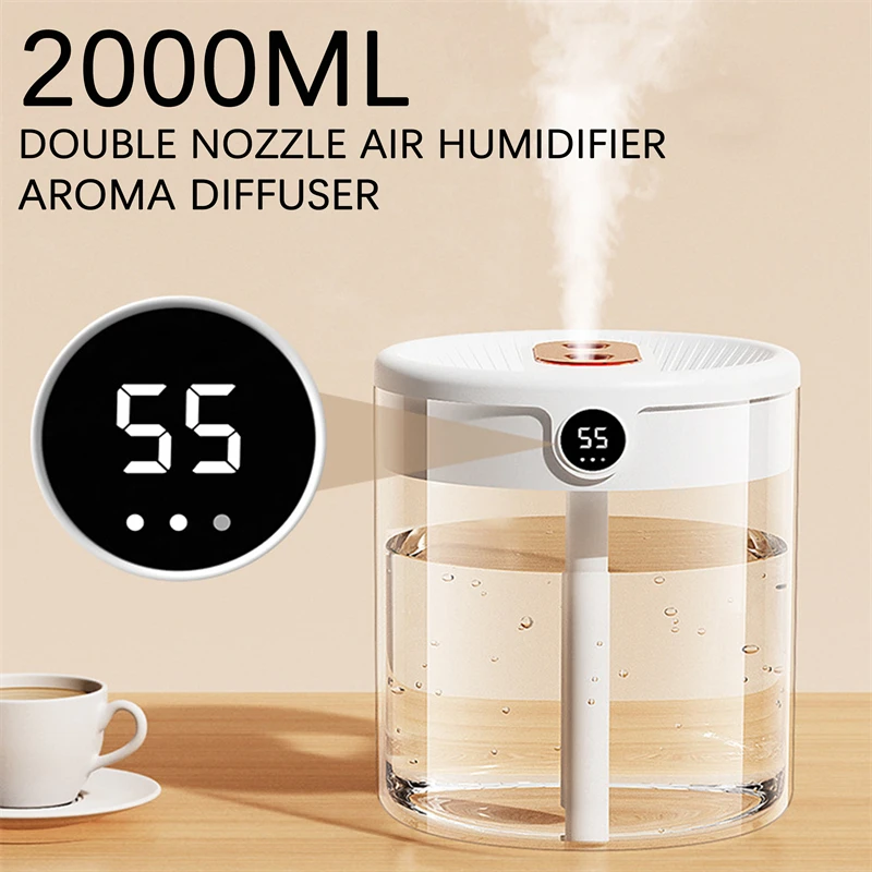 Xiaomi-Newest-K15-2L-Double-Nozzle-Air-Humidifier-With-LCD-Humidity ...