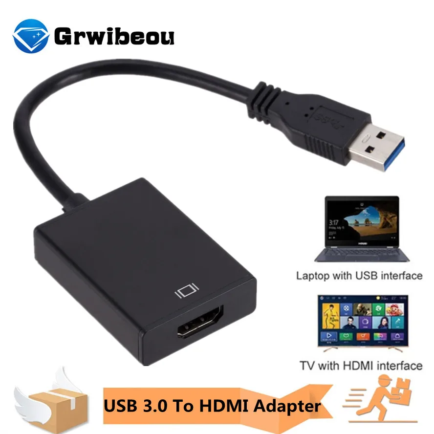 USB-3-0-To-HDMI-compatible-External-Video-Adapter-Cable-USB-3-0 ...