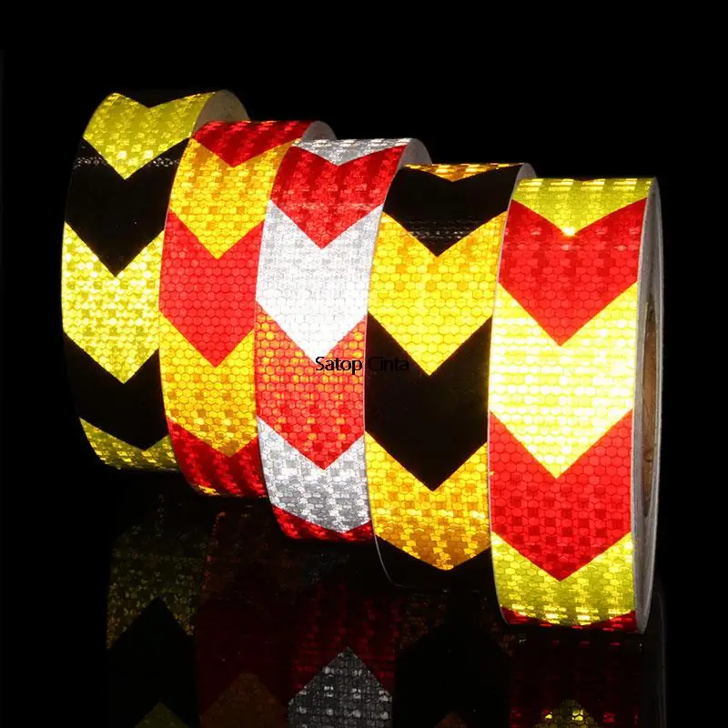 2''X25M Reflector For Things Car Truck Vehicles Body Sticker Arrows ...