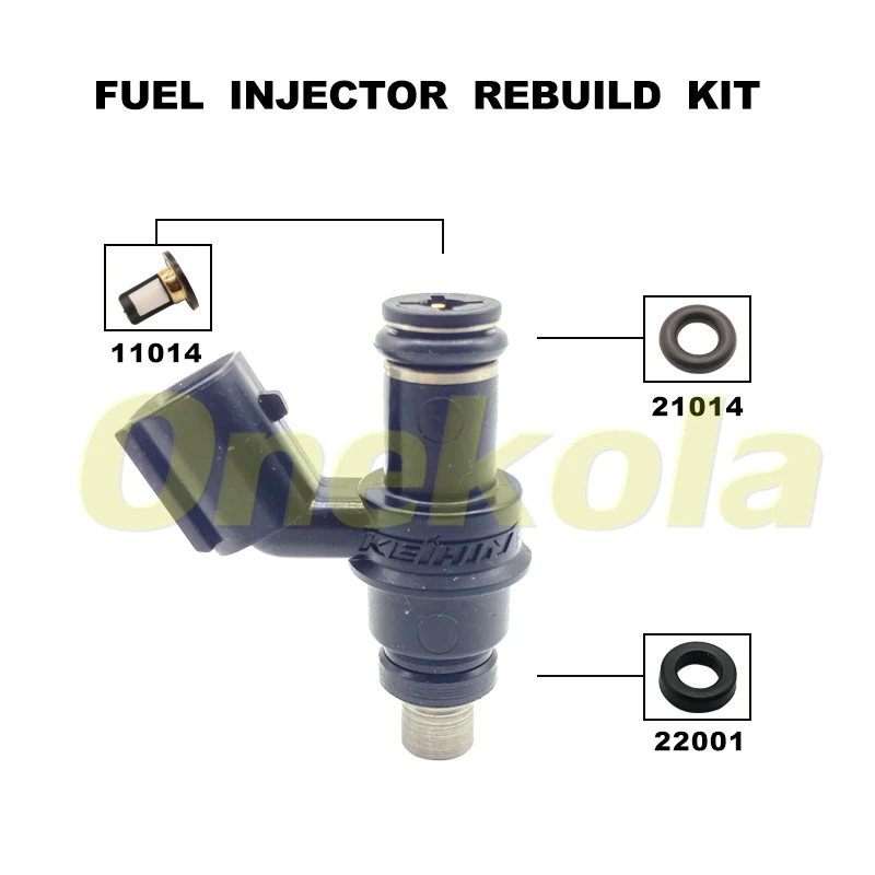 Fuel Injector Repair Kits for 16450-ZZ5-003 For Honda Outboard 40HP ...