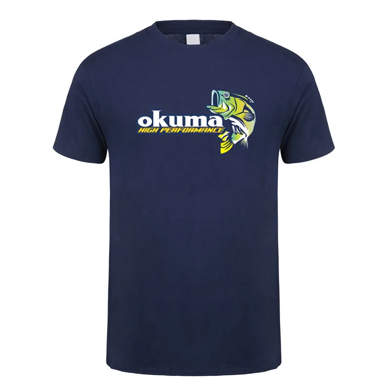 High-Performance-Fishing-Okuma-T-Shirt-Fashion-Men-Summer-Short-Sleeve-Cotton-Cool-Mans ...