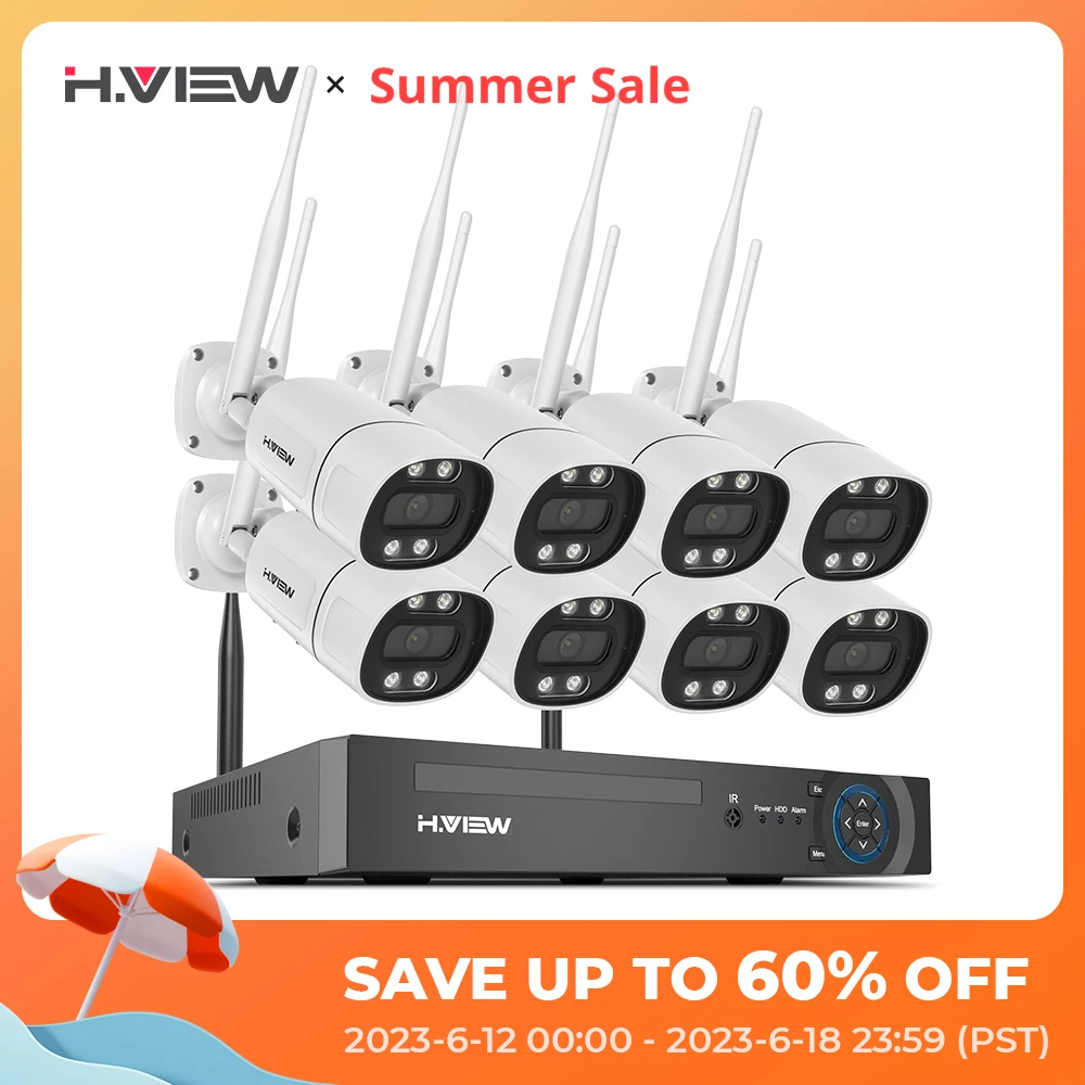 H.view Security Camera System | H View Security Camera System - 8ch 5mp ...