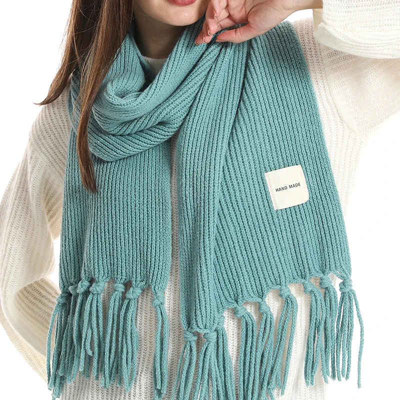 Fashion-Warm-Wool-Scarf-for-Women-Winter-Design-Solid-Soft-Neck-Scarves ...