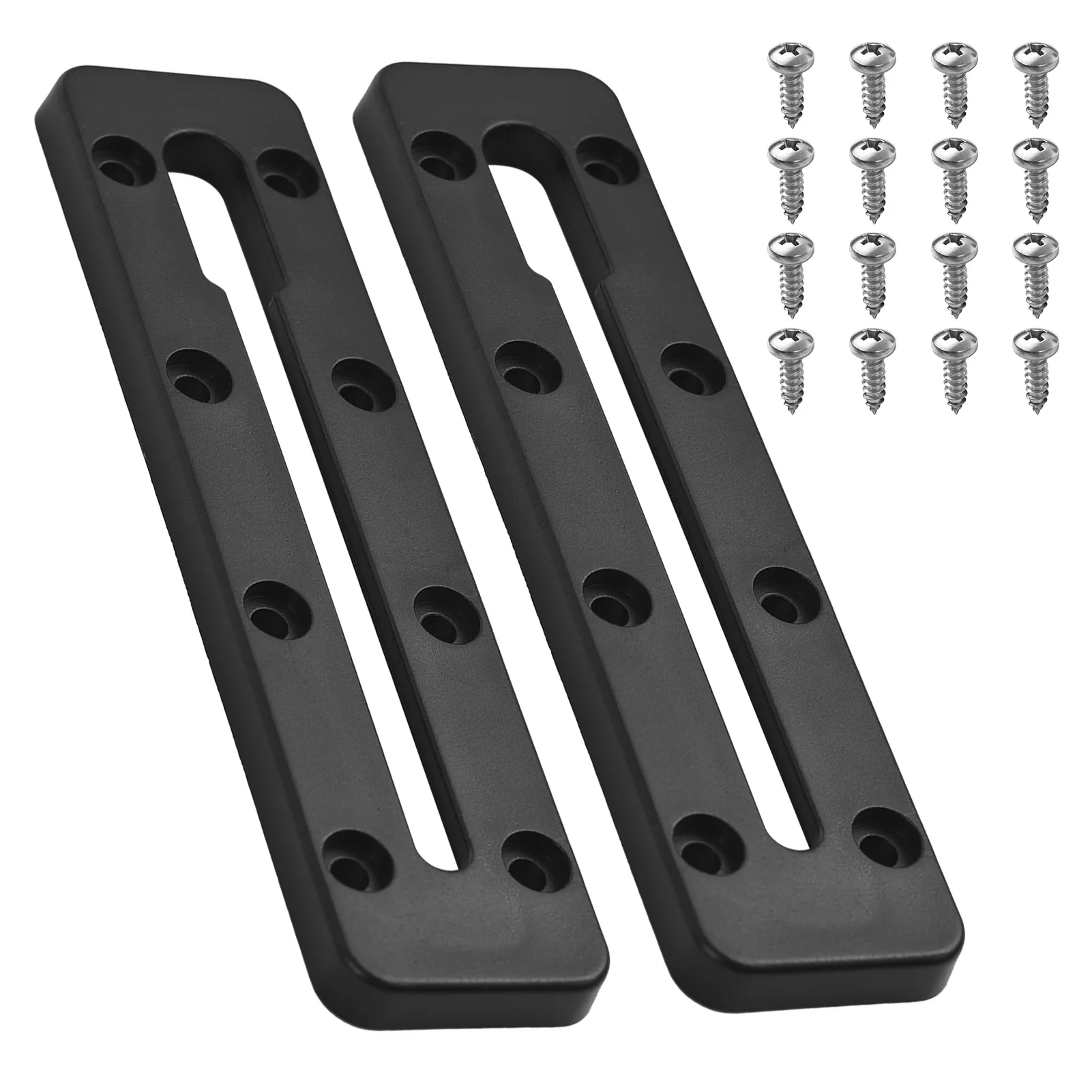 1 Pair Kayak Track Plastic Kayak Rail Kayak Accessories Mount Track for ...