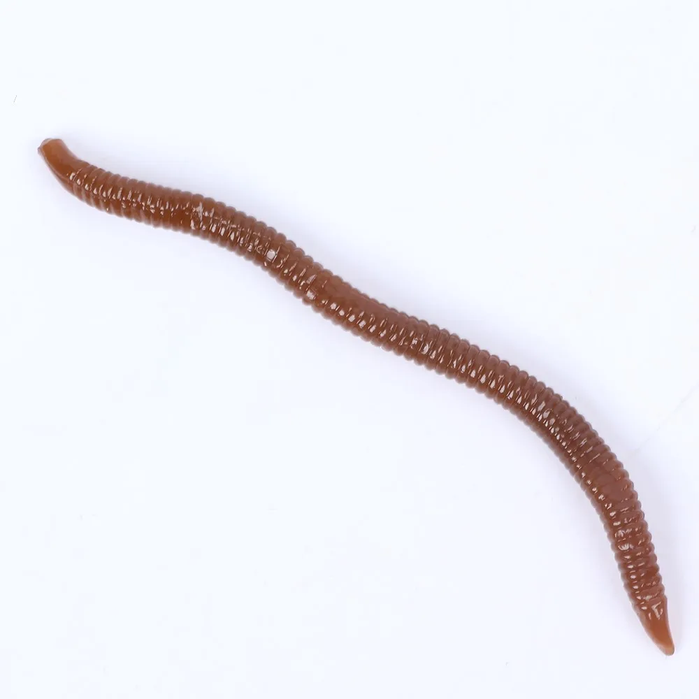 30pcs-Soft-Lure-Silicone-Simulation-Earthworms-Red-Worms-Artificial ...